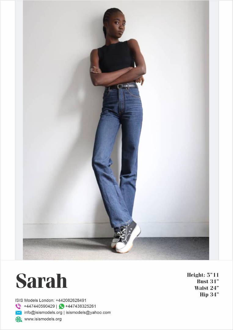 Sarah - ISIS Models Africa